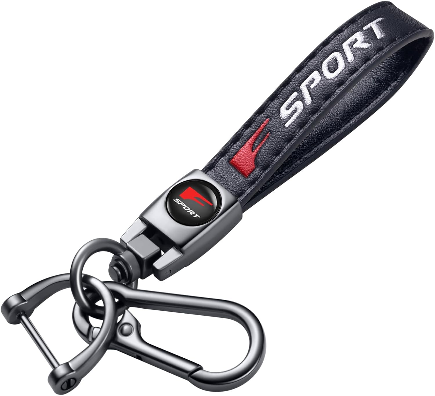 Amazon.com: Uijtylj Genuine Leather Key Chain Suit Fit for lexus f ...