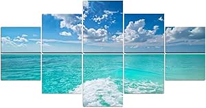 Amazon.com: Acoustical Soundproof Wall Panels Summer sea beautiful ...