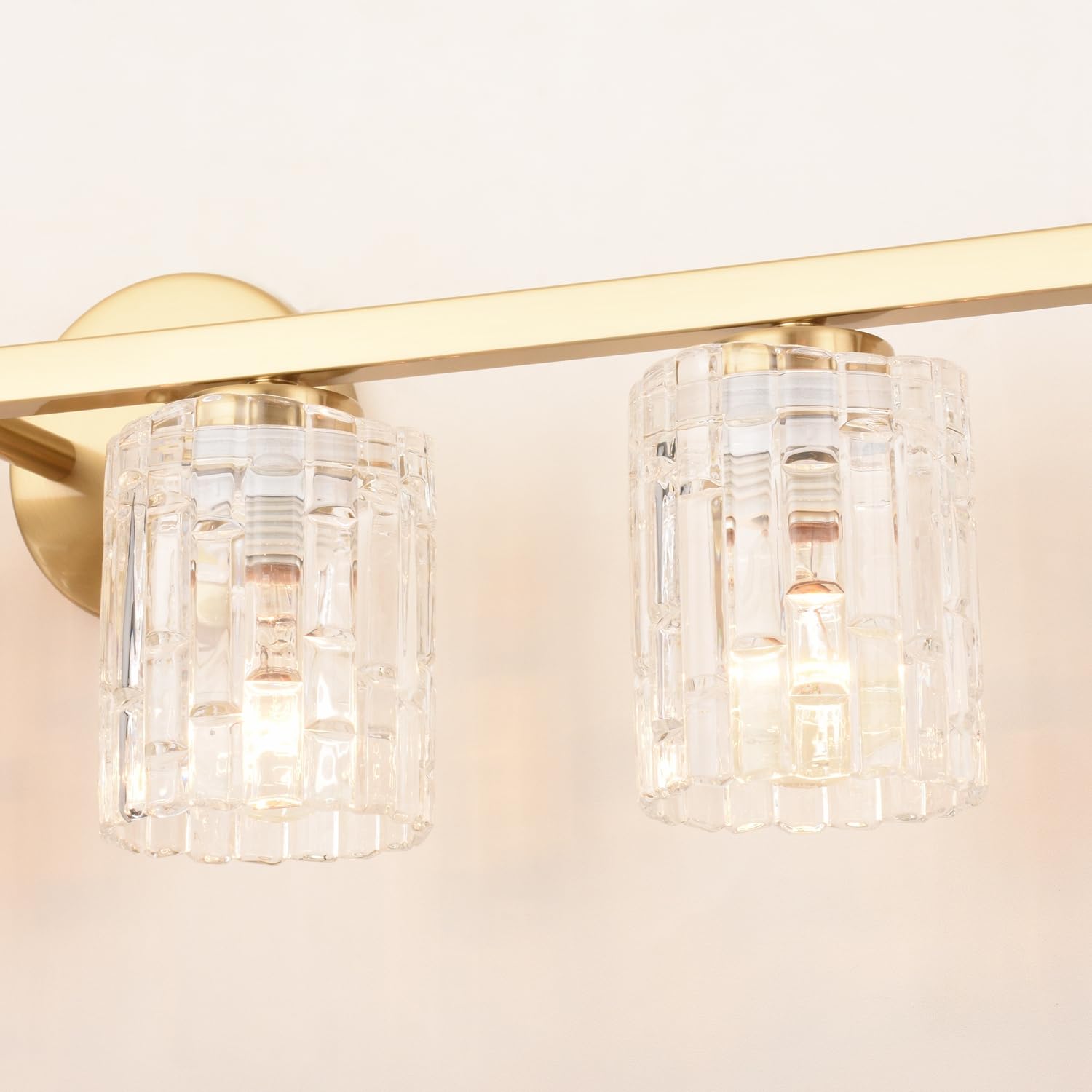 Contemporary Brass Vanity Lighting Nuvo 62/1602 Caper LED 24 Inch
