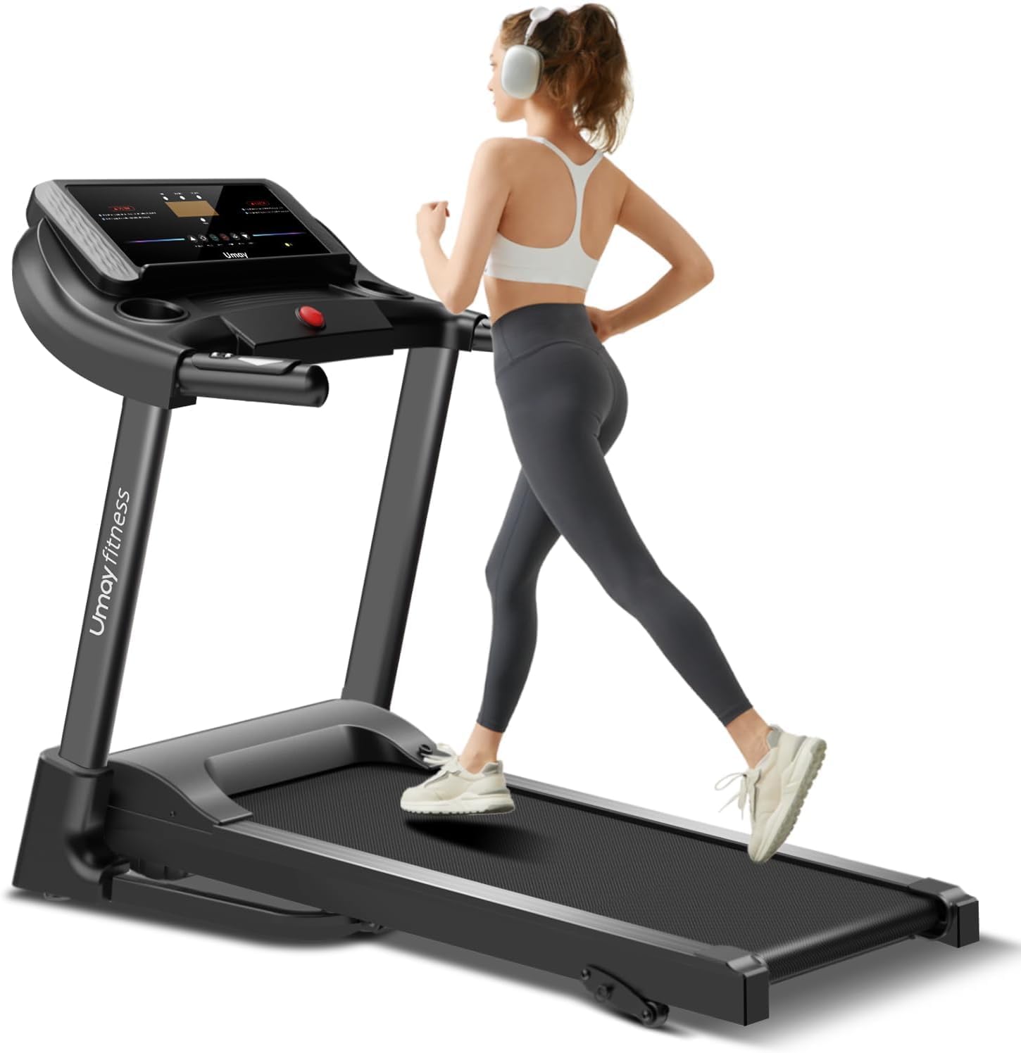 Everfit Treadmill Electric Treadmills with 360mm Running Belt, Folding ...