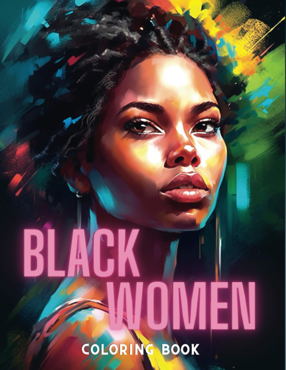 Amazon.com: Black Women: Adult Coloring Book - Grayscale - Celebrating ...