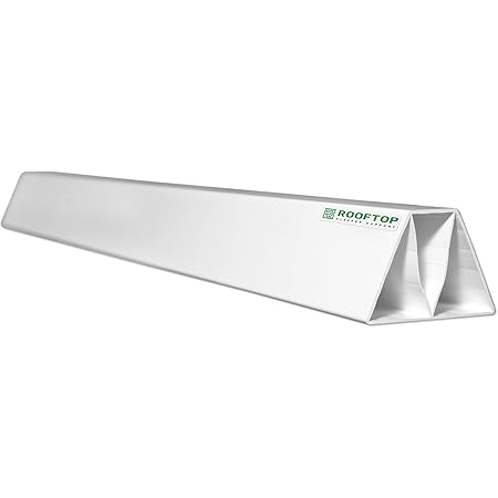 Amazon.com: PVC Rooftop Support | Pipe Support | Can Be Cut to Desired ...