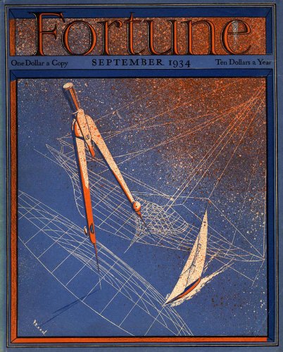 Fortune Magazine Cover from September 1934 - Amazon.com Music