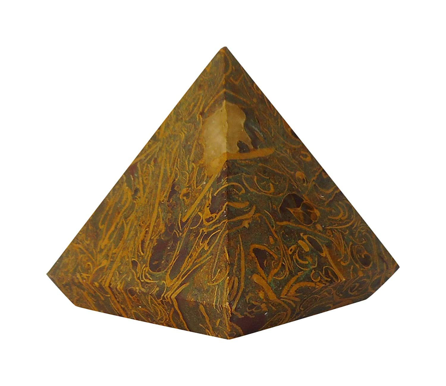 Buy Jaisalmer habur Fossil Stone Pyramid 125–112 Million Years Old ...