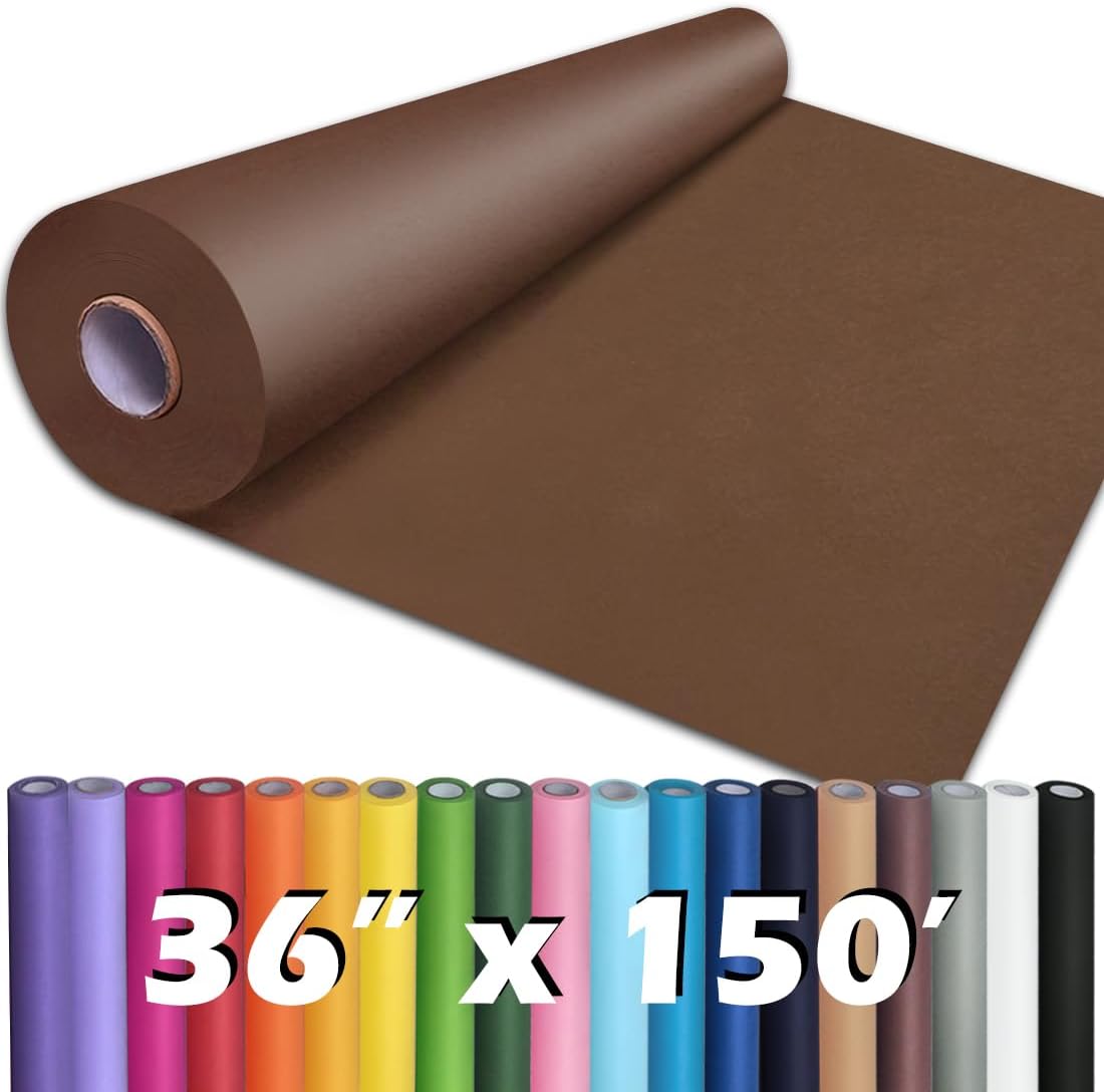 Amazon.com: PerkHomy Coffee Kraft Paper Roll 36" x 1,800" (150') for ...