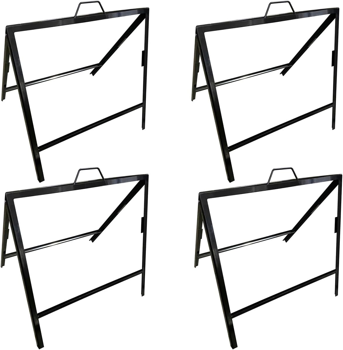 Amazon.com: 4 Less Co 4 Pack of Metal A-Frame Stand for Open House Sign ...