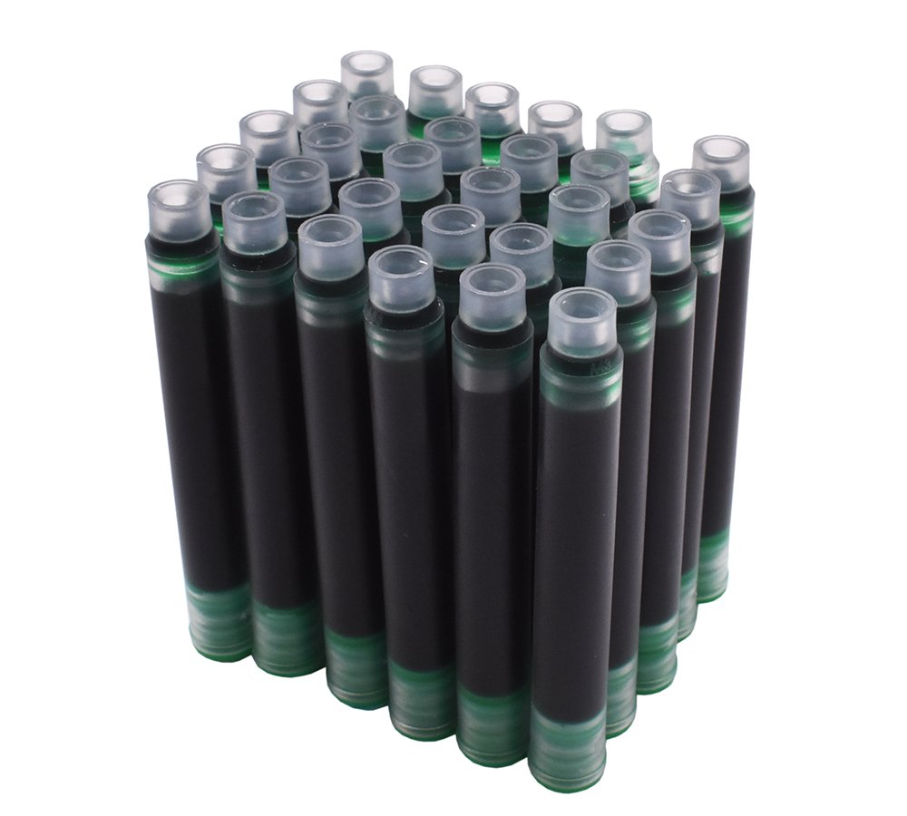 Jinhao Fountain Pen Ink Cartridges, Apple Green Colour International ...