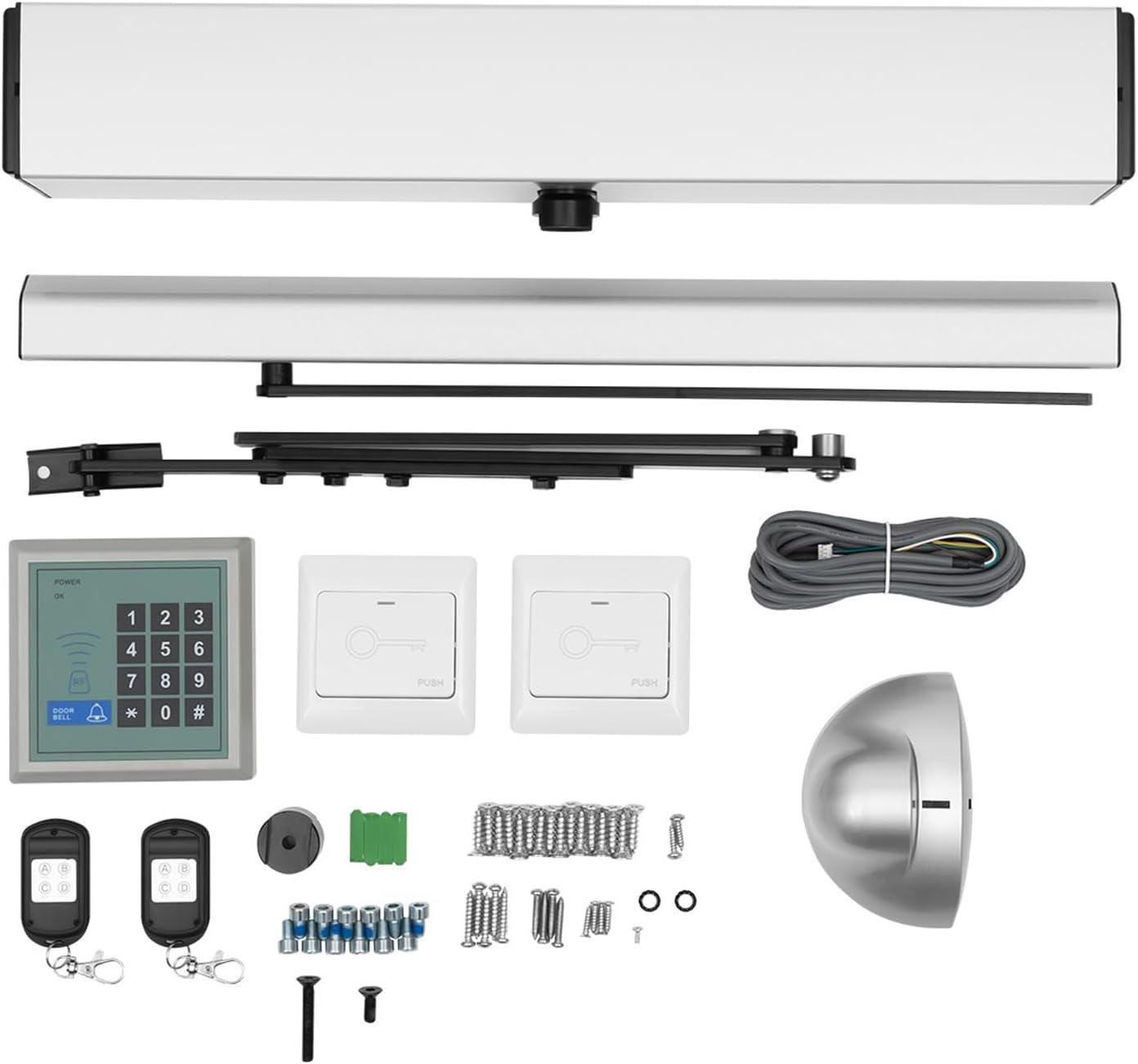 Automatic Swing Door Opener Closer, 110-220V Automatic Electric ...