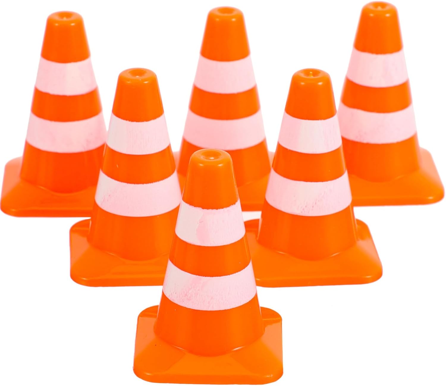 DOITOOL 14Pcs Mini Traffic Cones, 1.4 inch Small Safety Cones Mini ...