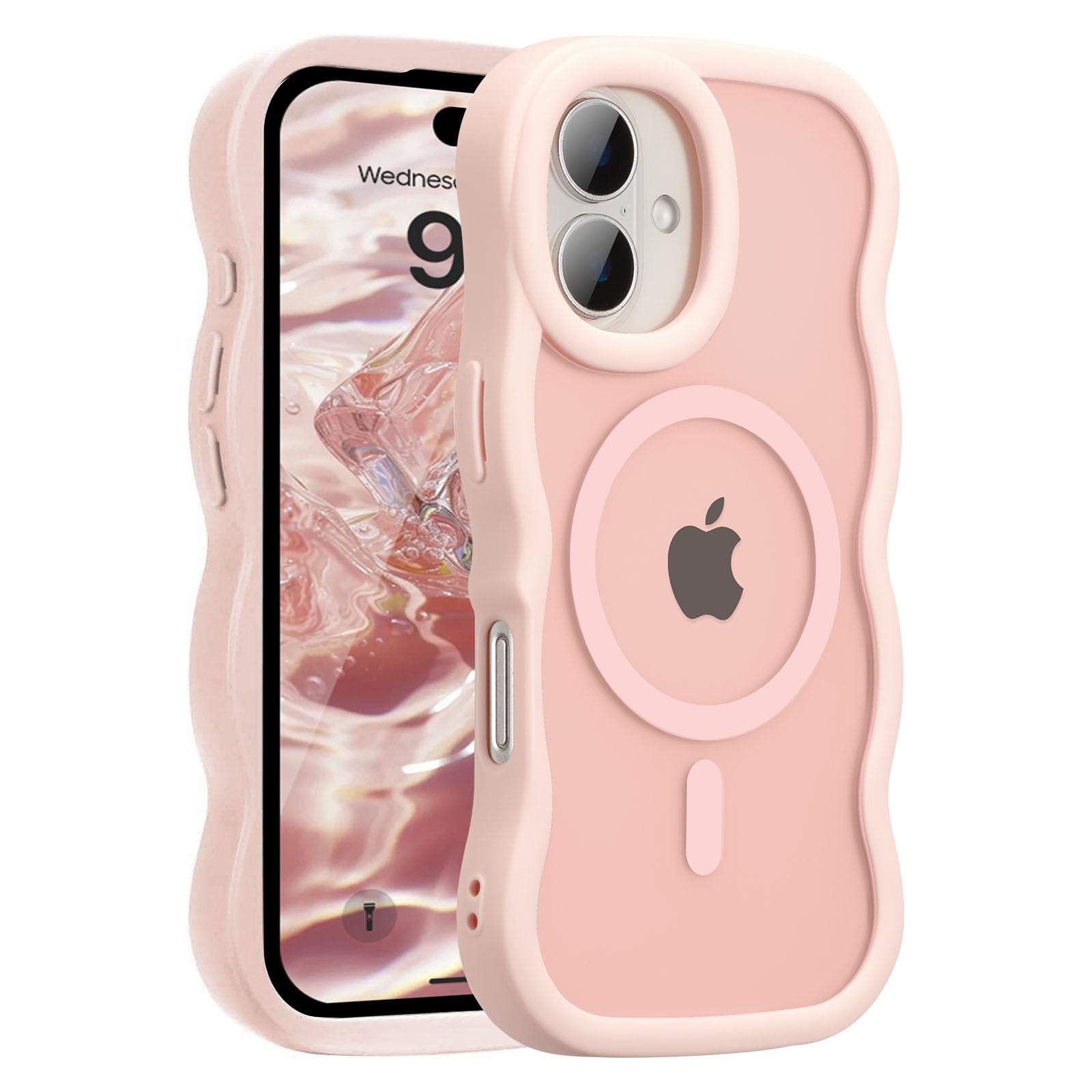 Amazon.com: UEEBAI Magnetic for iPhone 16 Case, Cute Cover Compatible with MagSafe, 2025 Clear ...