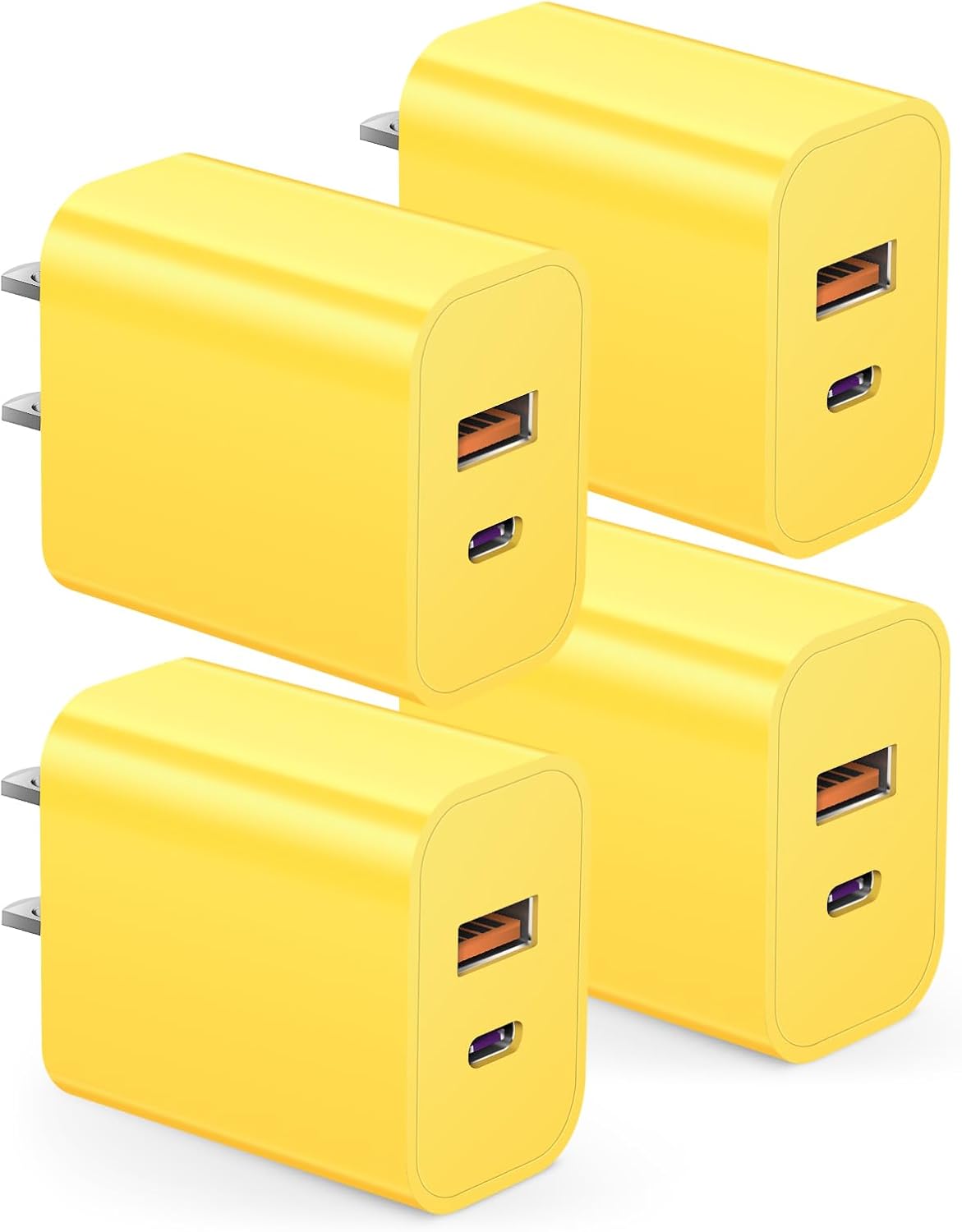 Amazon.com: USB C Charger Block Charging Block Type C Charge Block 20W ...