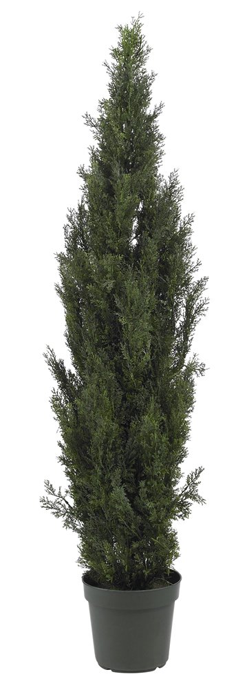Nearly Natural 5292 6ft. Mini Cedar Pine Tree (Indoor/Outdoor),Green,6 ...