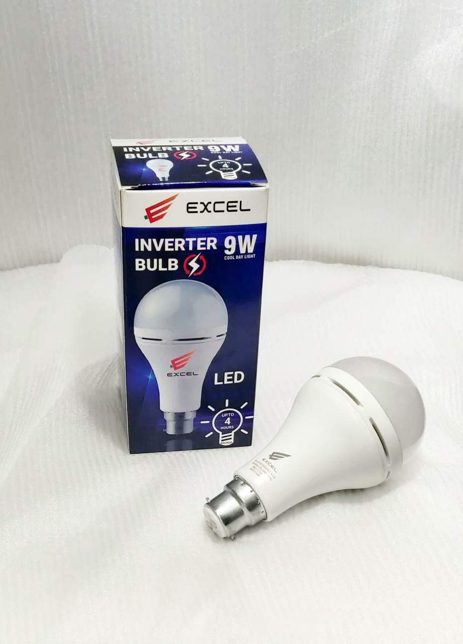 Buy Excel 9W Led Rechargeable - AC DC Inverter 4 Hour Emergency Power ...