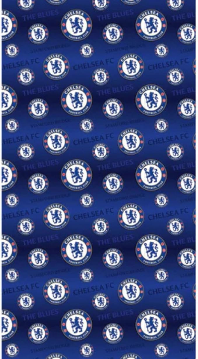 Danilo Promotions LTD Chelsea FC Christmas Wrapping Paper 3 Meter Roll ...