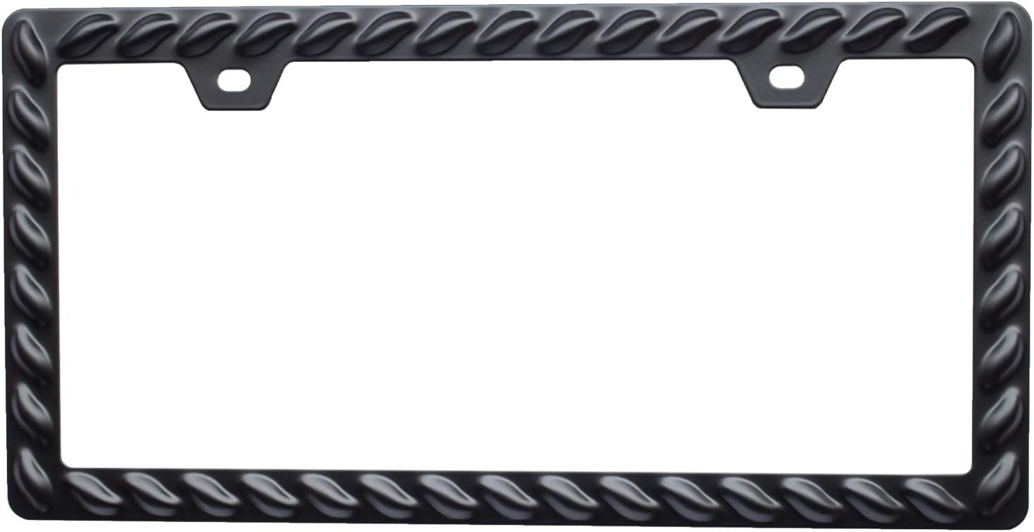 Sgooky 3D License Plate Frame Lasso Pattern License Plate Holder with ...