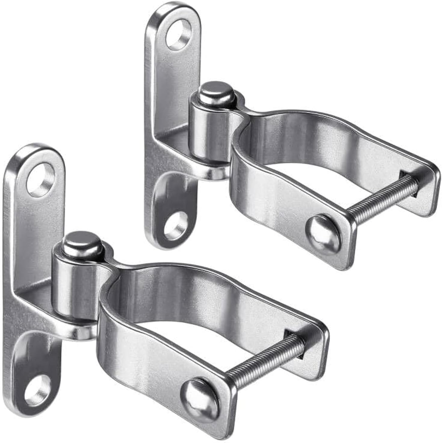 Amazon.com: Insaga 2Pack Wall Mount Gate Hinge | 1-5/8'' Chain Link ...