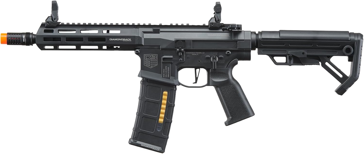 Amazon.com : GoldenBall DiamondbackFire Licensed DB15 Airsoft AEG M4 ...