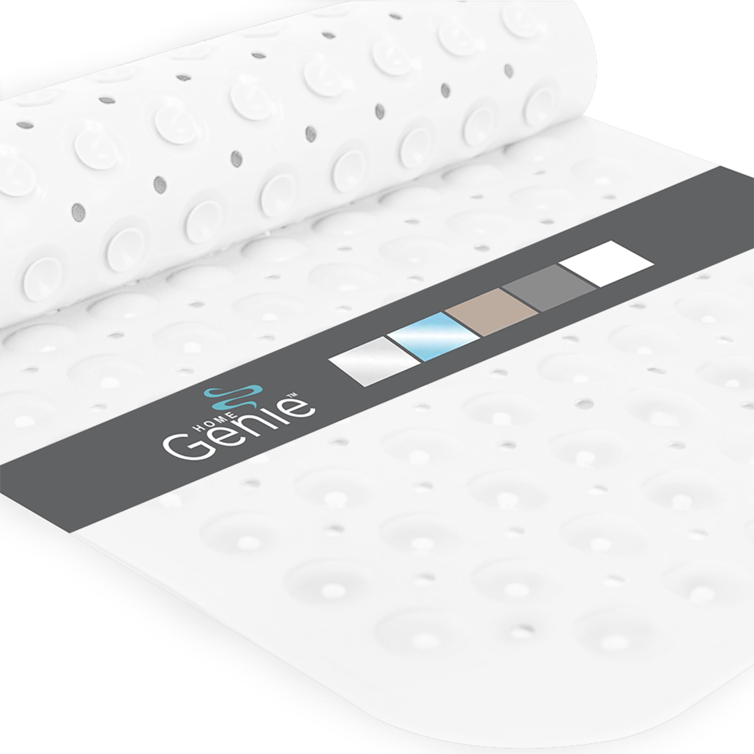 Amazon.com: Home Genie Shower and Bathtub Mat, Ultra Strong Grip Long ...