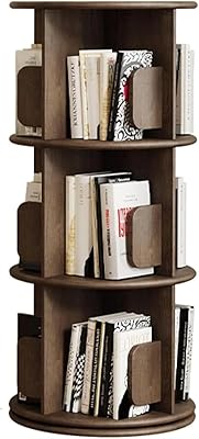 Amazon.com: Rotating Bookshelf, Rotating Bookshelf Tower, Narrow ...