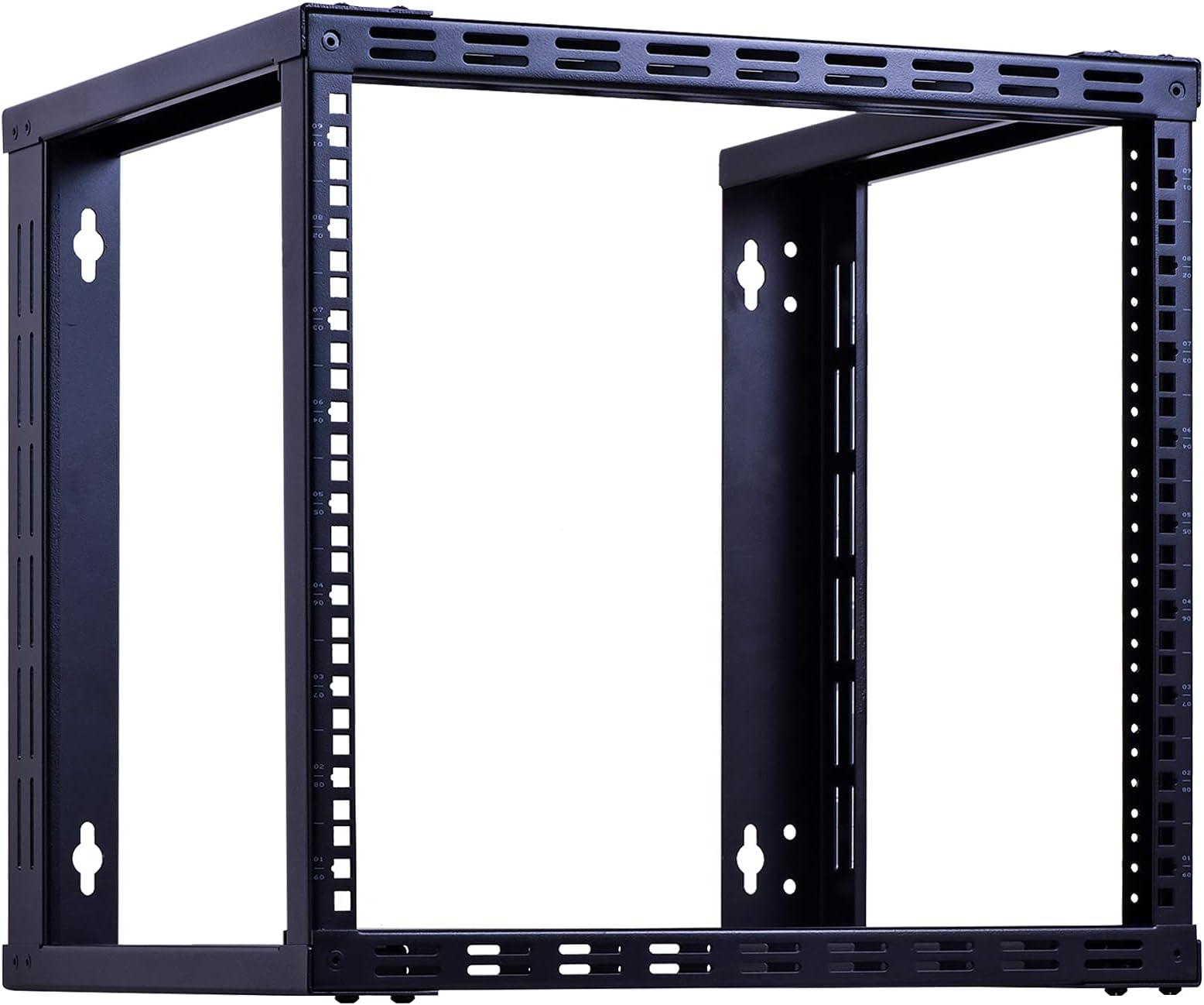 Amazon.com: RackPath 6U Wall Mount Rack Open Frame 19in Server ...