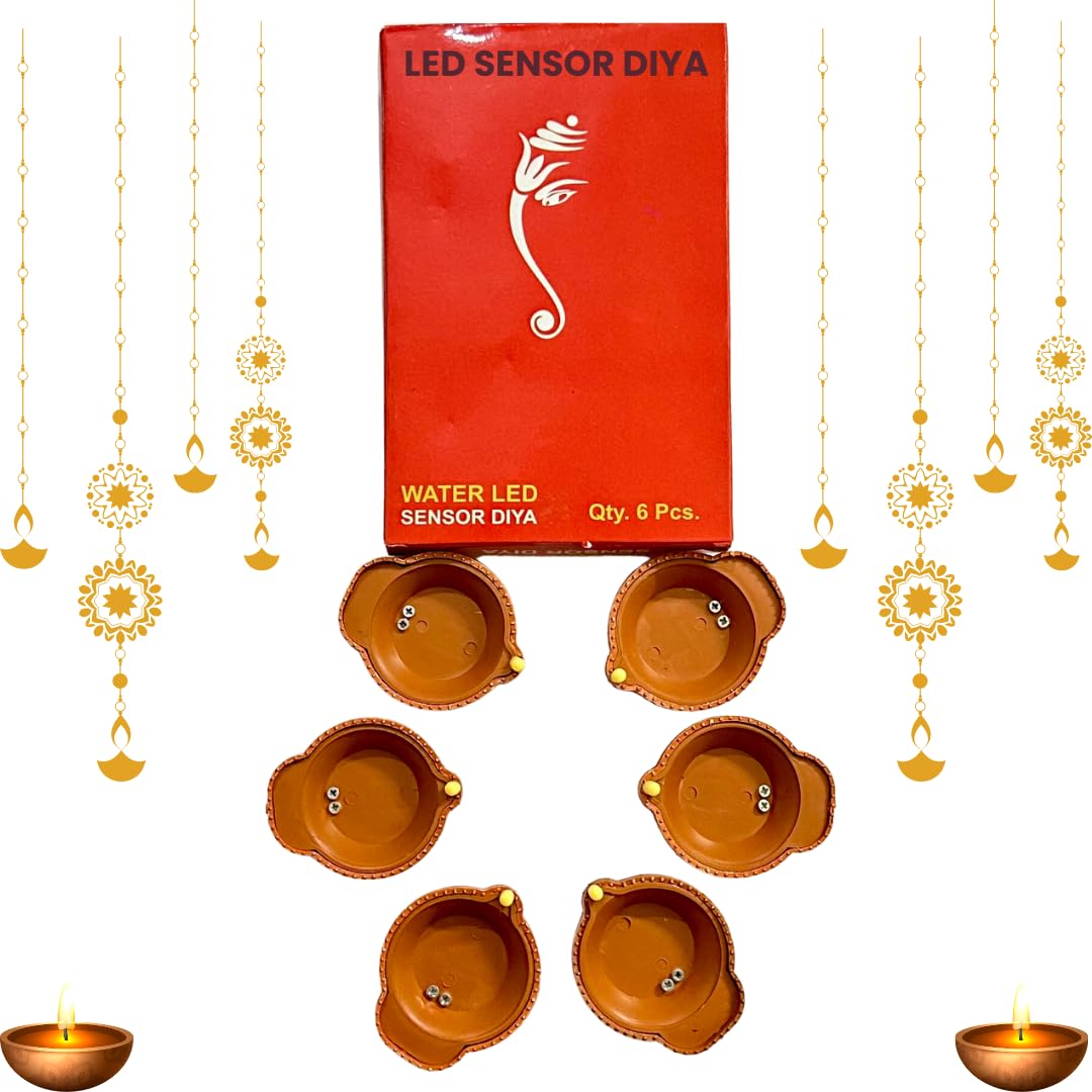 Buy SHRI RAM JI Water SANSOR LED Diya for Diwali/Sensor DIPAWALI DIYE ...