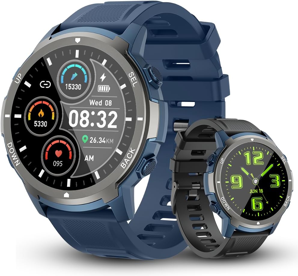 Amazon.com: Smart Watch for Women Men Fitness: (Make/Answer Call ...