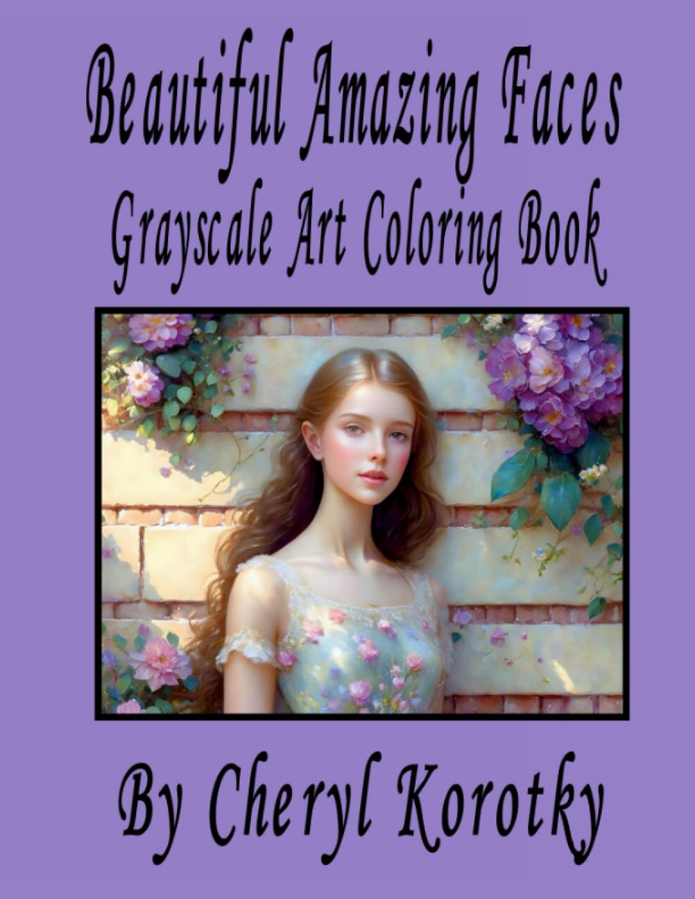 Amazon.com: Beautiful Amazing Faces: Grayscale Art Coloring Book ...
