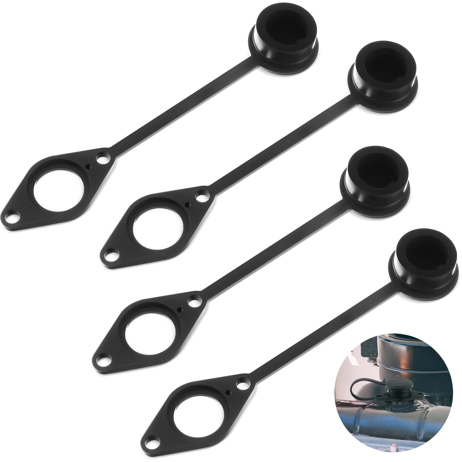 Amazon.com: Relaxweex 4 Pcs Winch Remote Control Socket Protector Winch ...