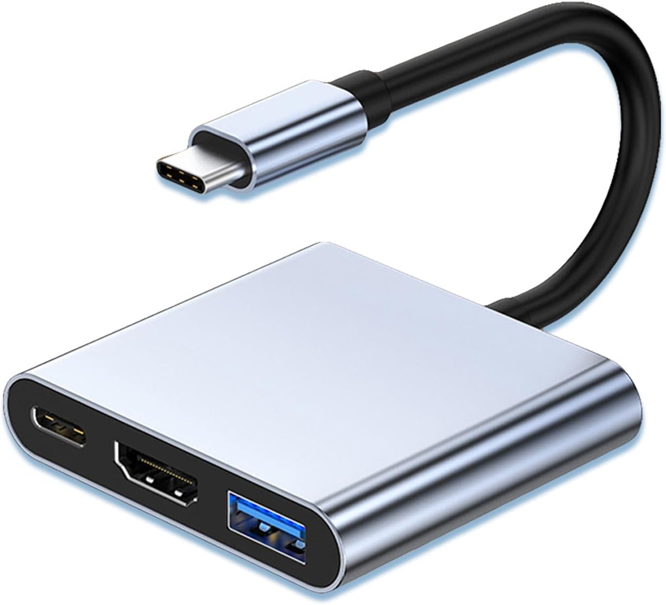 Amazon | USB Type C to HDMI 3-IN-1 USB Cハブ 変換アダプタ 4K@30Hz / USB 3.0高速伝送 ...