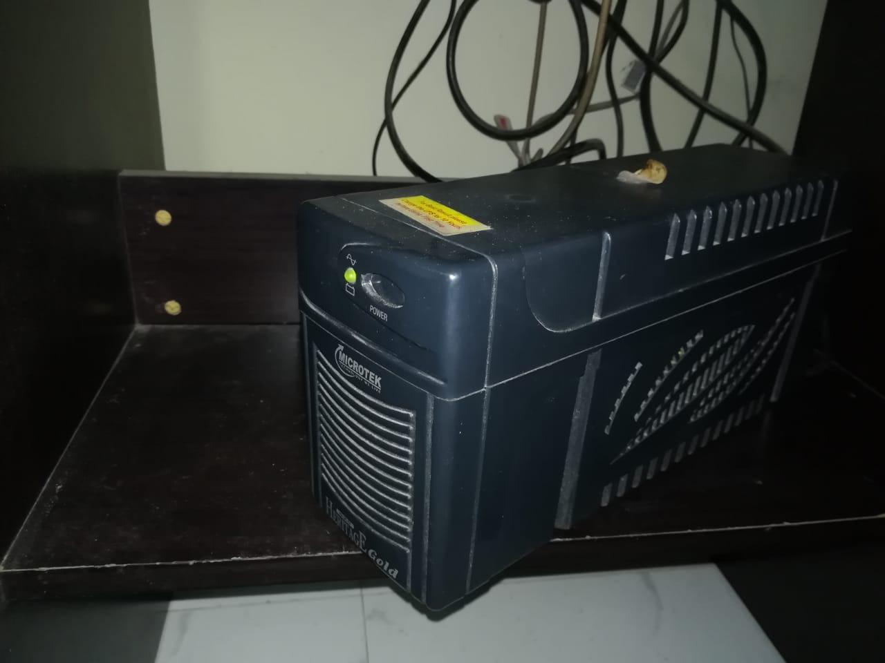 Microtek Heritage Gold 625 VA UPS Inverter Power Protection : Amazon.in ...