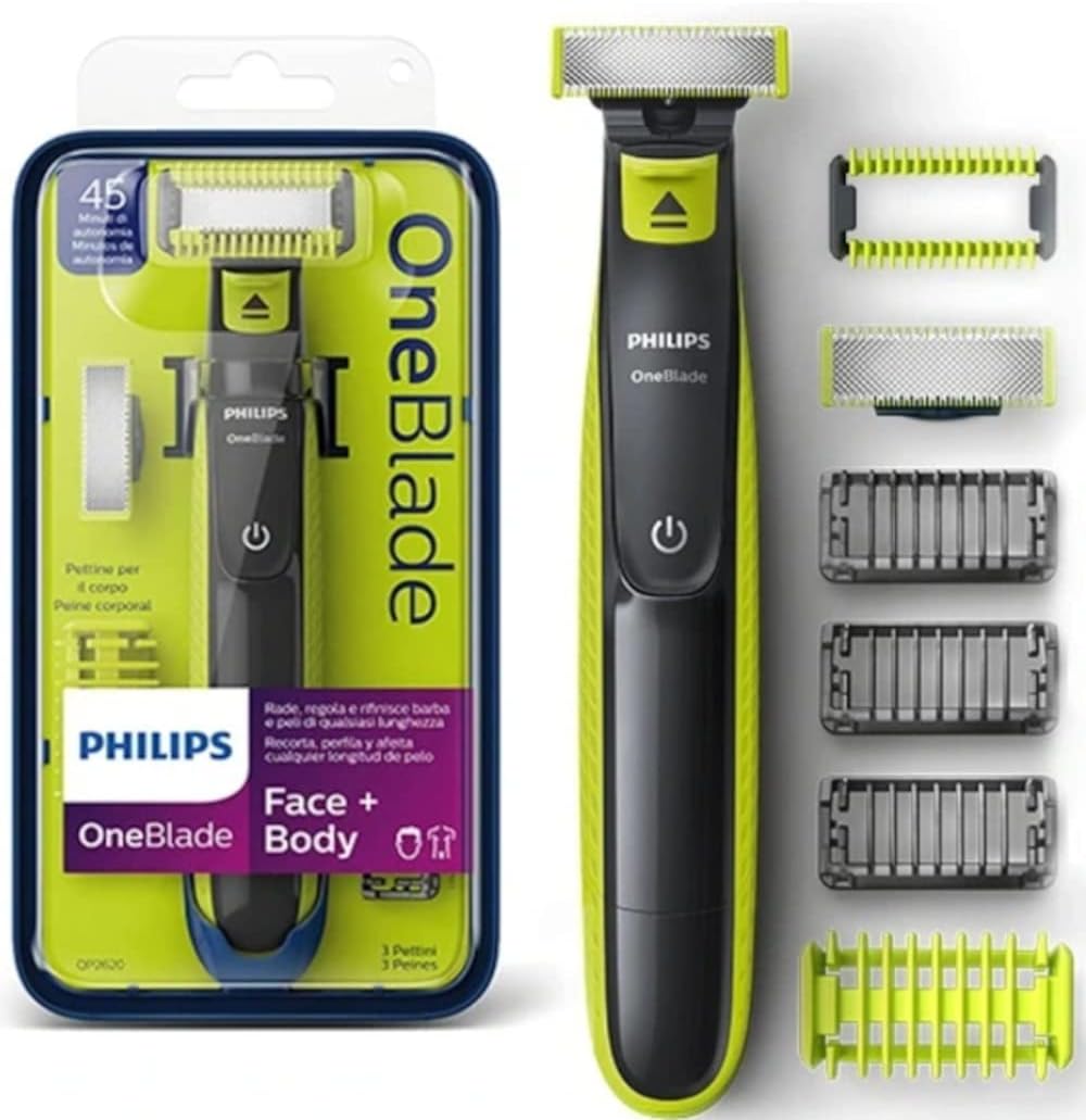 Rasoir électrique PHILIPS ONEBLADE 360 - QP2730/20 - Sabot 5 en 1 ...