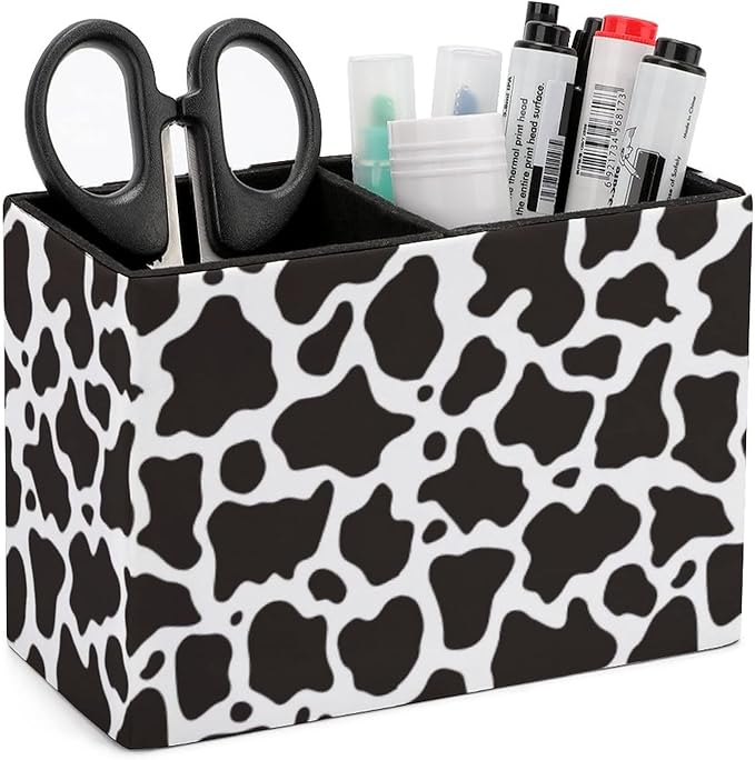 Amazon.com: Vintage Pencil Case Desk Organizer PU Leather Rectangular ...