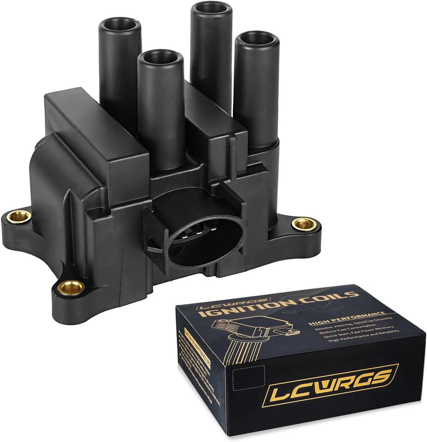 Amazon.com: Ignition Coils Fits for 2.0 2.3 L4 Ford Focus Ranger Mazda ...