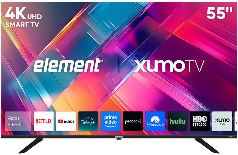 Amazon.com: Element E550AE55CG 55 inch Class Revolution Series 4K UHD ...