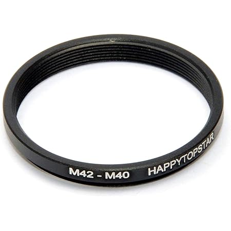 Amazon.com : Metal M42 to M40 Male to Female 42mm to 40mm M42-M40 Step ...