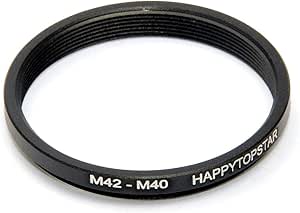 Metal M42 to M40 Male to Female 42mm to 40mm M42-M40 Step-Down Coupling ...