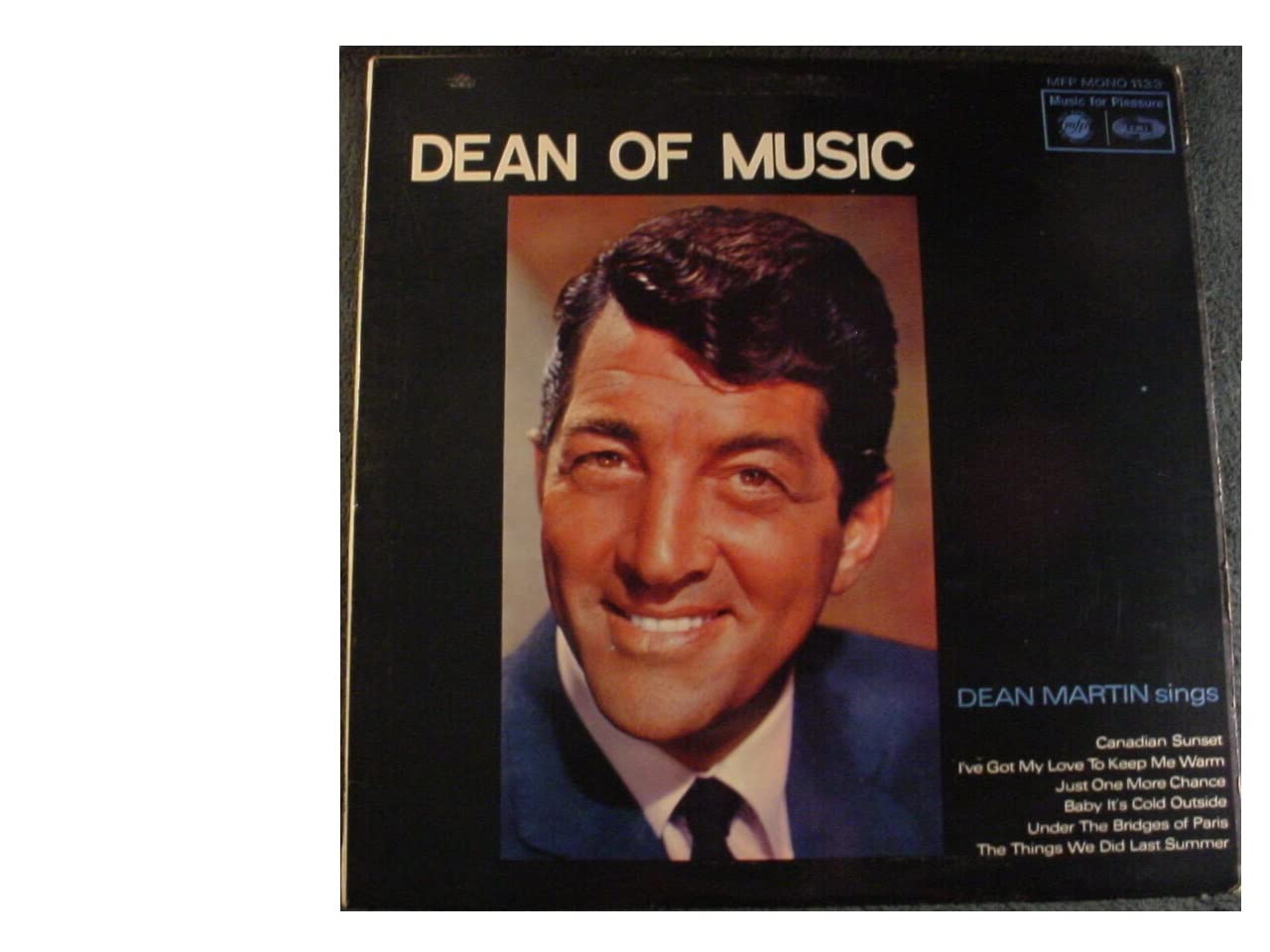 Amazon.com: Dean Of Music - Dean Martin LP: CDs & Vinyl