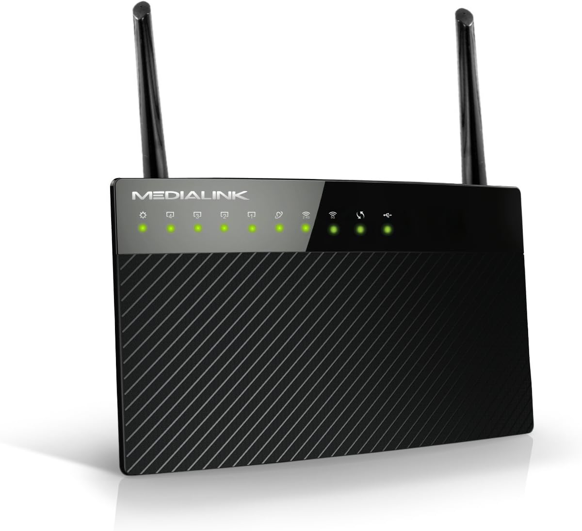 Amazon.com: Medialink AC1200 Wireless Gigabit Router - Gigabit (1000 ...