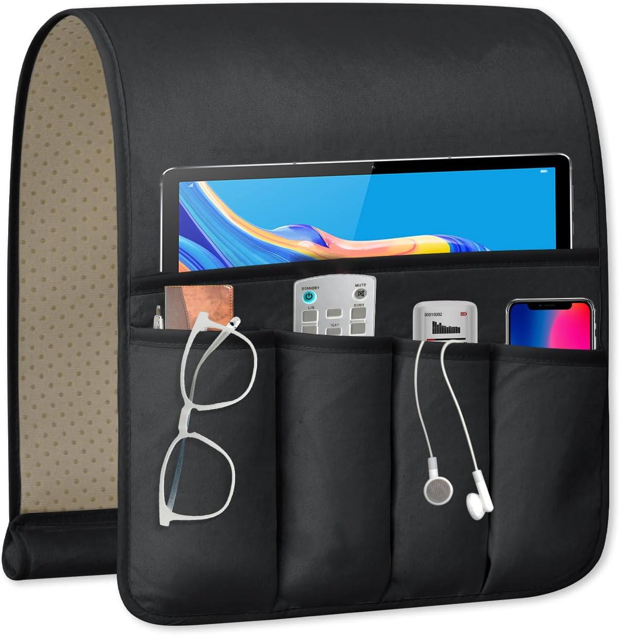 Amazon.com: Sofa Armrest Pocket Organizer with 5 Pockets Armchair Caddy ...