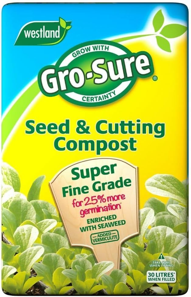 Westland Gro-Sure Seed & Cutting Compost Bale - 20L ( : Amazon.co.uk ...