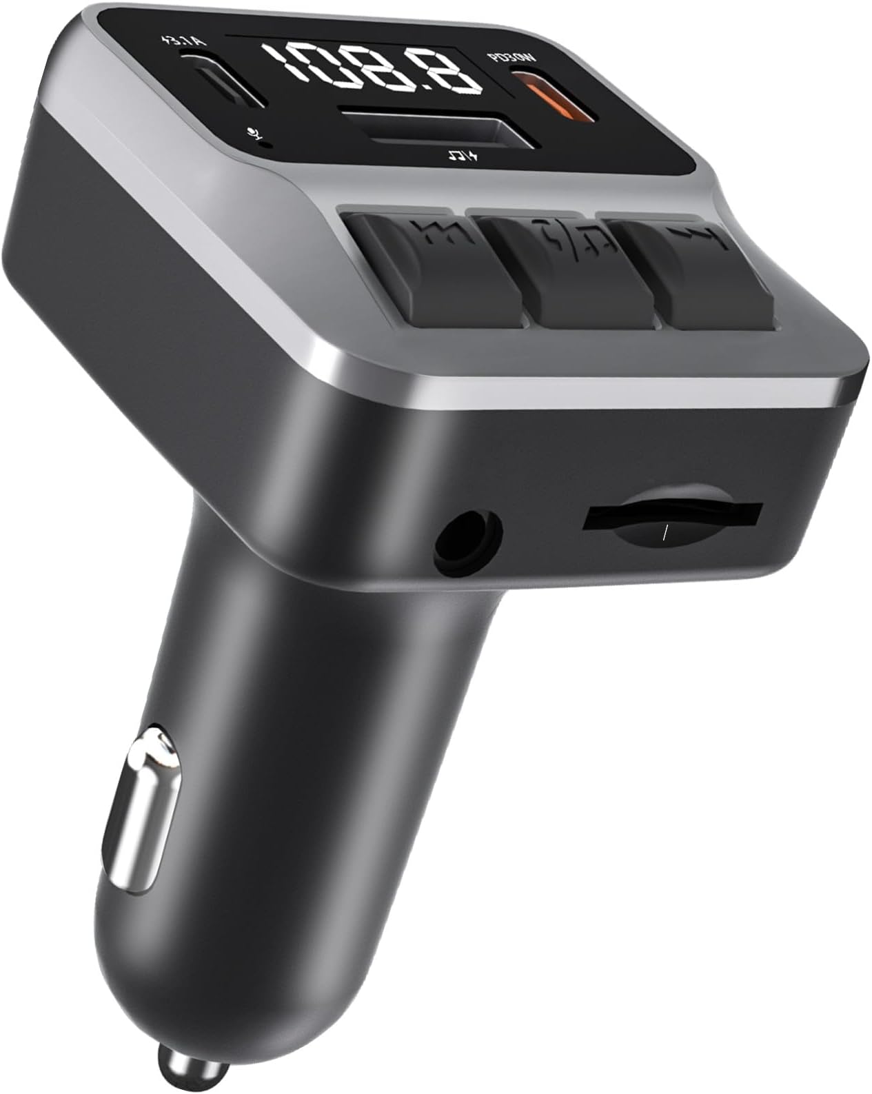 Amazon.com: SYENGKKY Bluetooth 5.3 FM Transmitter for Car, Bluetooth ...