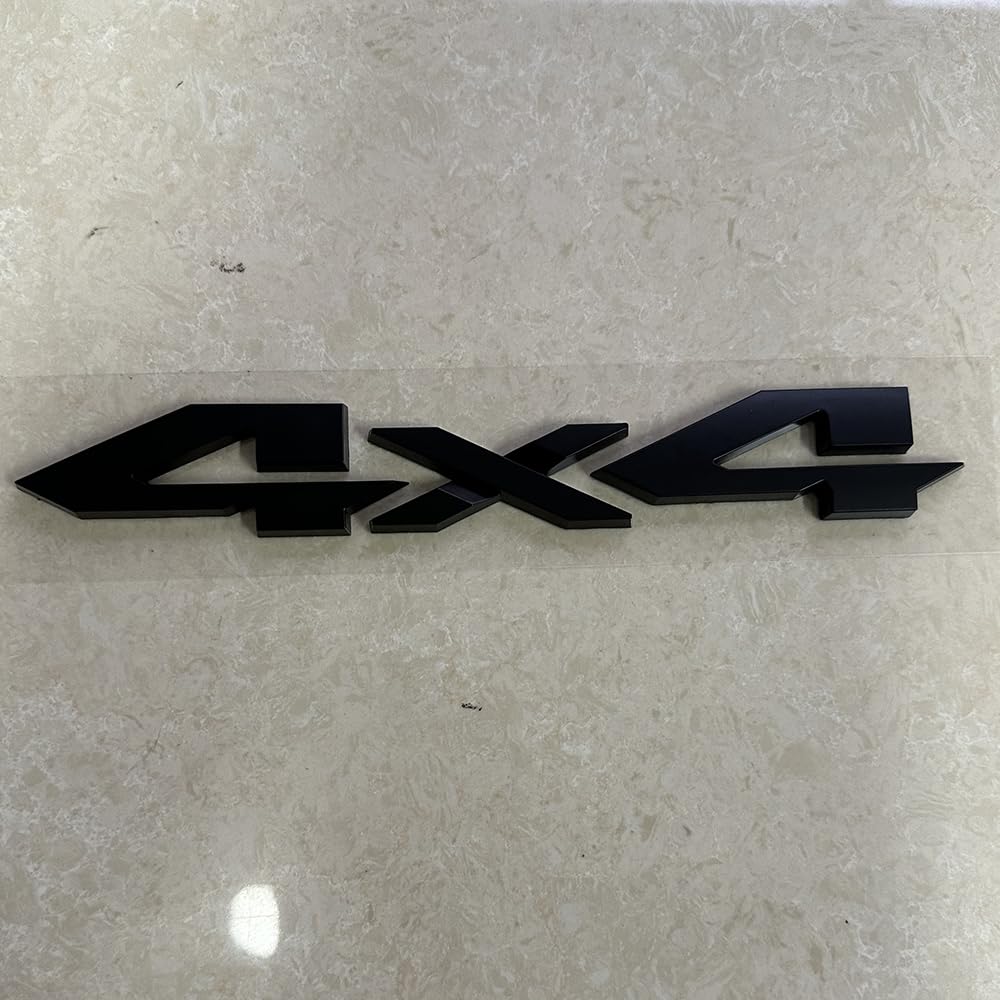 Amazon.com: 1Pc 4 X 4 4x4 Emblem Rear Tailgate Badge 3D Letter ...
