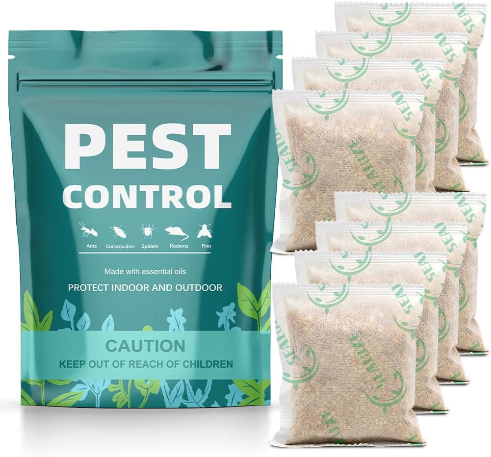 Amazon.com: Pigumeco Pest Control Pouches, Indoor Mice Repellent, Repel ...