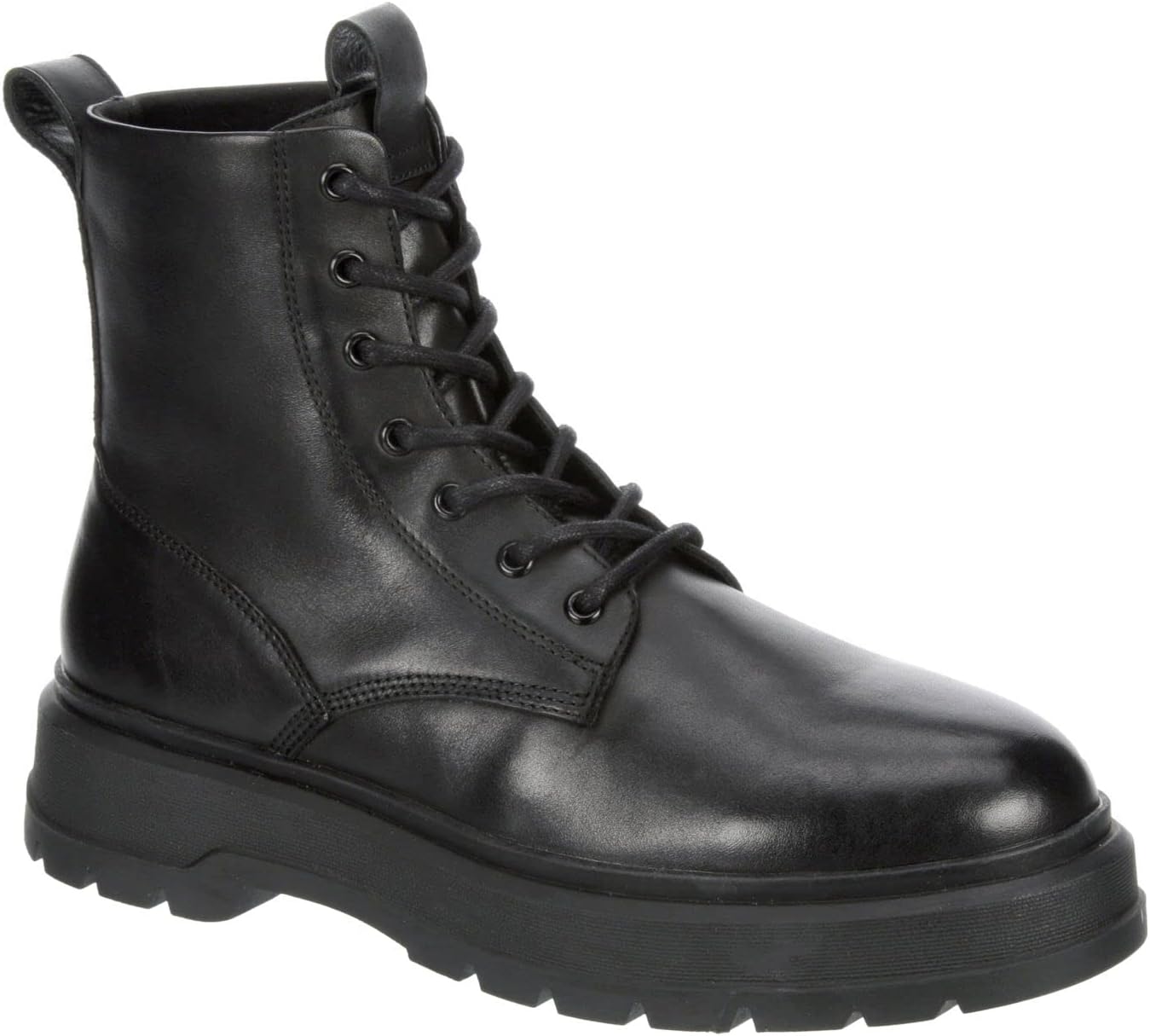 Amazon.com | Franco Fortini Ryker - Men's Leather Lug Sole Lace Up ...