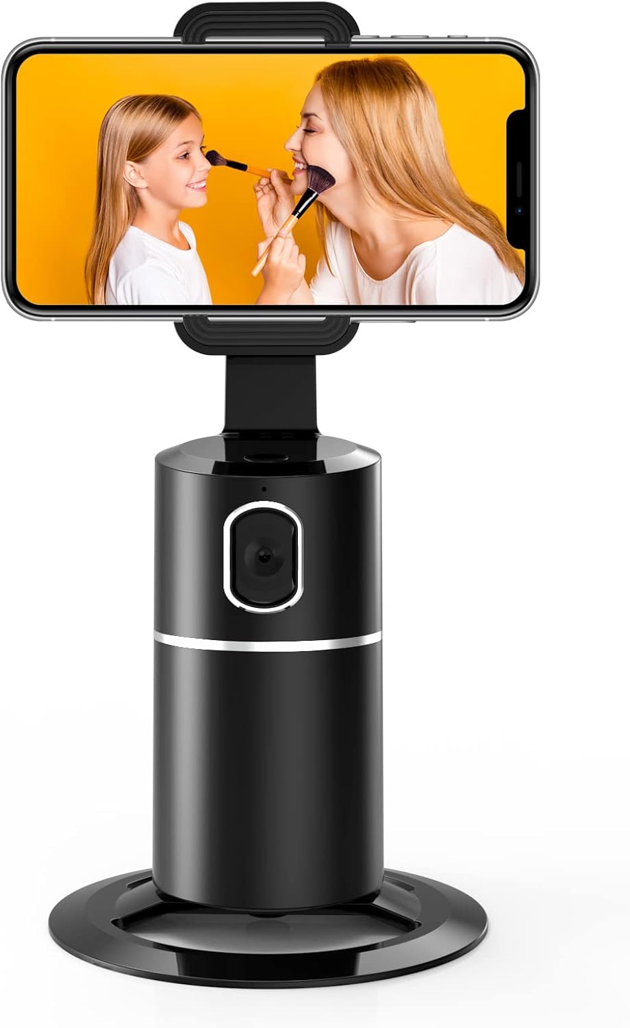 USHINING Smart Tracking Phone Holder, 360° Rotation Cell Phone Stand ...