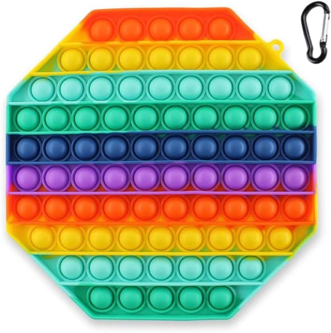 Clarkson’s Big Pop It FIdget Toy – Giant Huge Sensory Multicolour Toy ...
