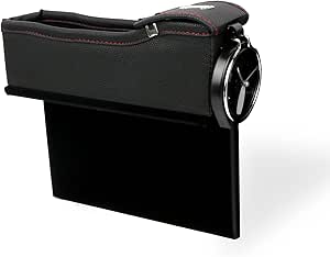 Amazon | スズキ ハスラー2代目 MR52S MR92S 2020 2021 差し込みタイプ 車載用サイドトレイ PUレザー 素材 コンソール カップホルダー サイドトレイ カップ ...