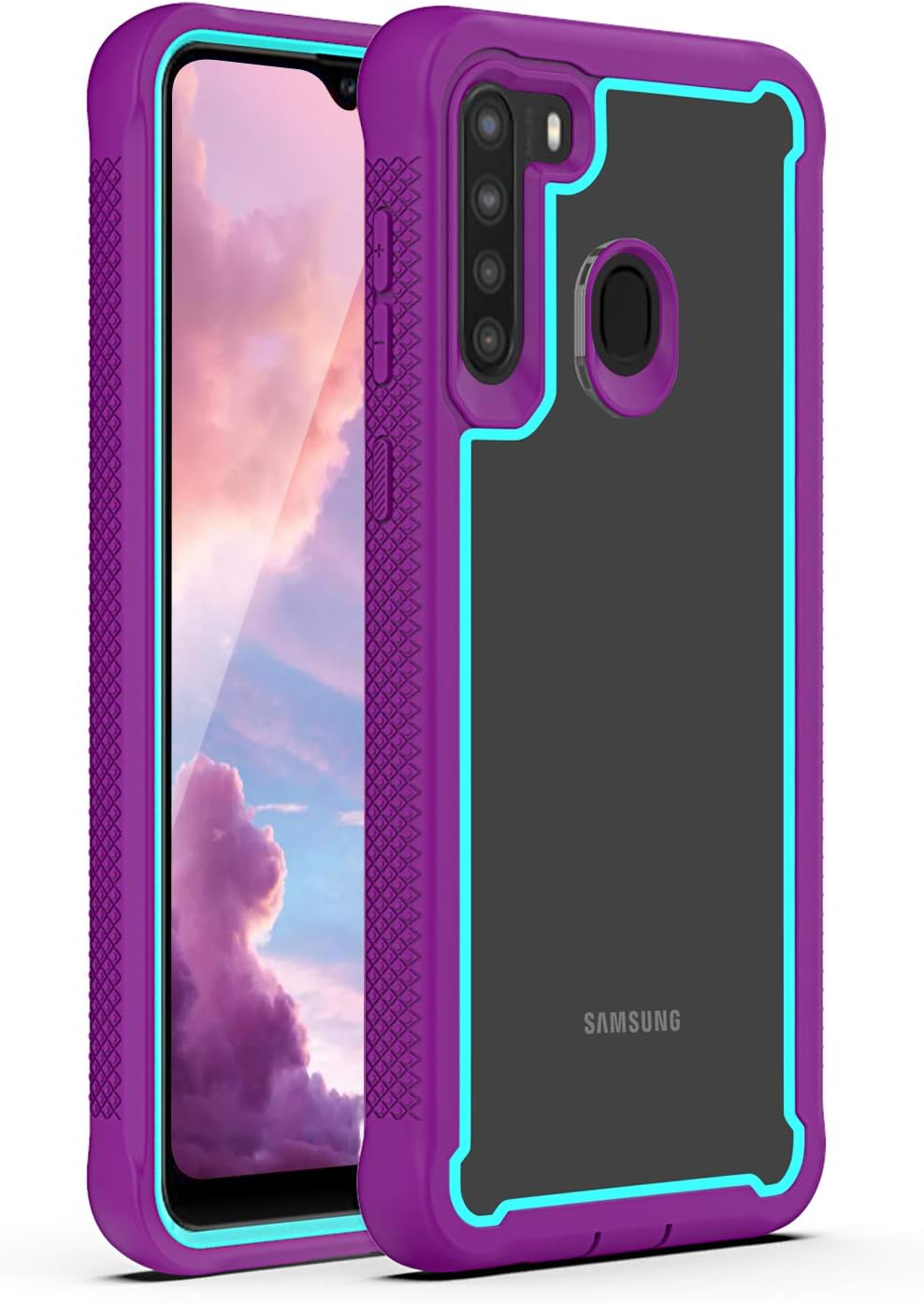 Amazon.com: BENTOBEN for Galaxy A21 Case, Slim Glow in The Dark ...