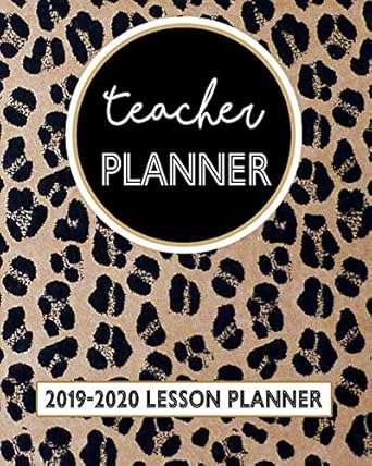 Buy Teacher Planner 2019-2020 Lesson Planner Book Online at Low Prices ...