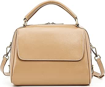 Amazon | [MFFOR] ショルダーバッグ 2way 本革 ハンドバッグ 2種類のベルト付き 大容量 レディース 底鋲付き 斜め掛けバッグ カジュアル シンプル おしゃれ 斜め掛け ...